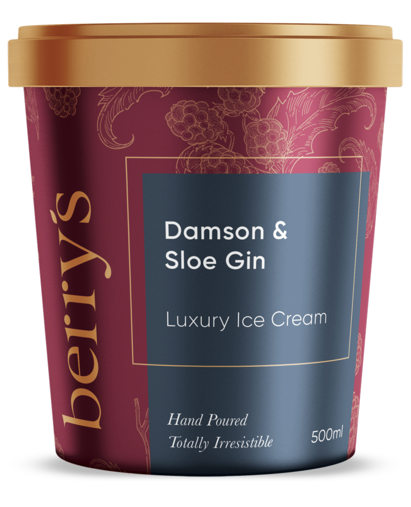 Damson & Sloe Gin | Luxury Ice Cream | Berry’s